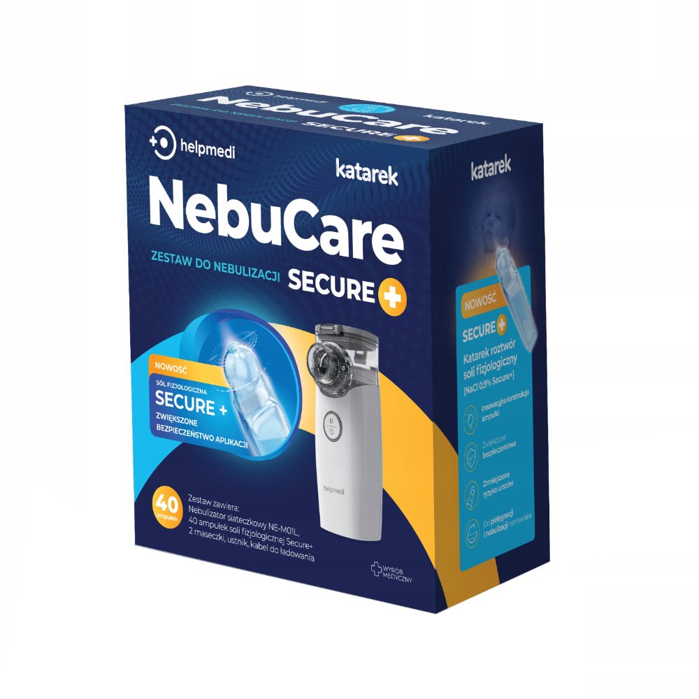 NebuCare Secure+ Nebulization Kit by HelpMedi - Naturima