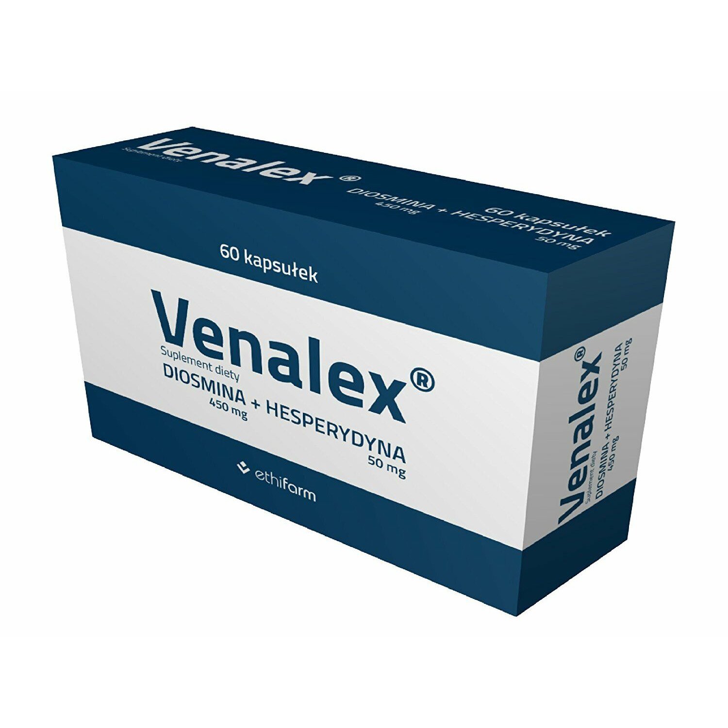 Venalex 450mg Food Supplement with Diosmin & Hesperidin - Naturima