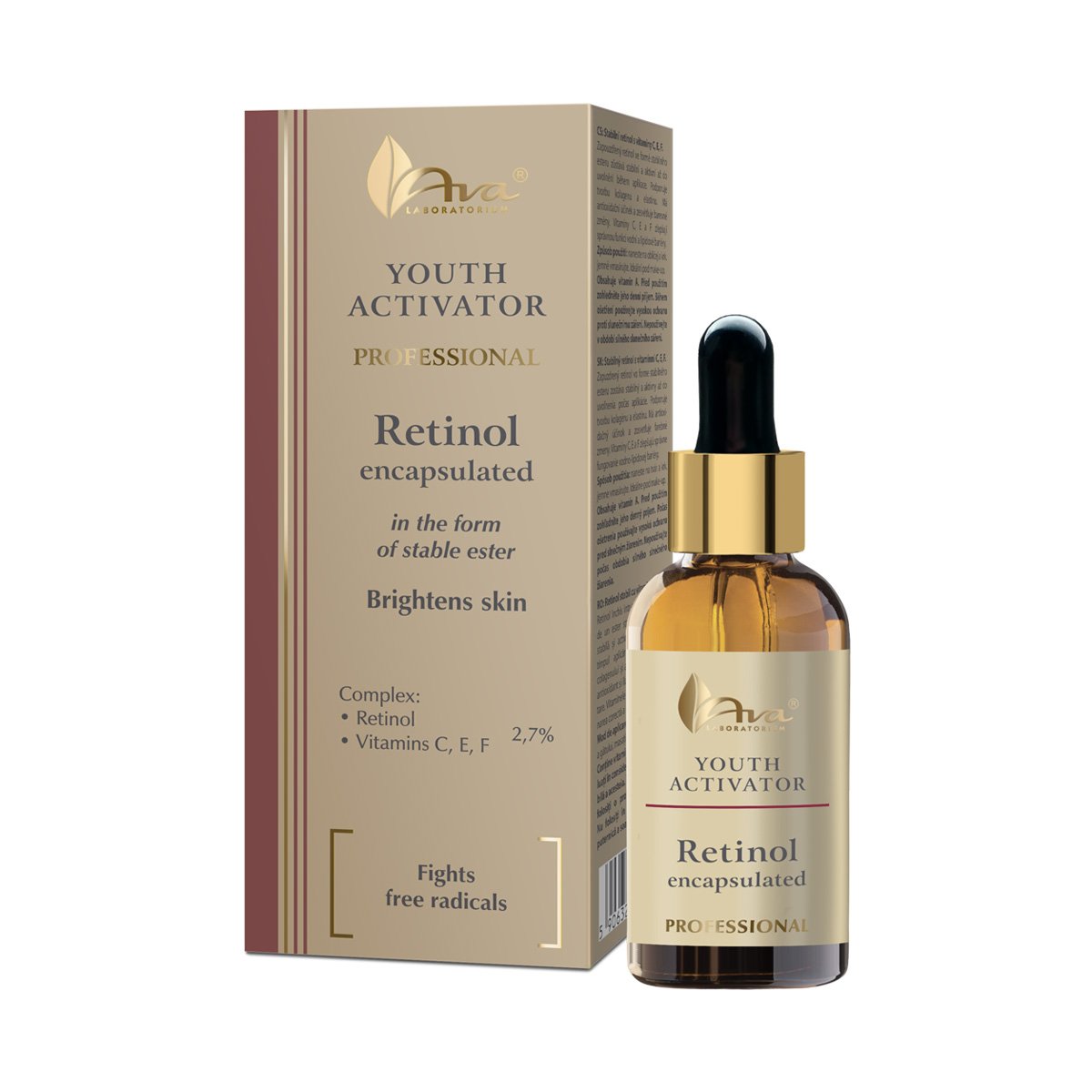 Ava Youth Activator Retinol Serum 30ml - Naturima