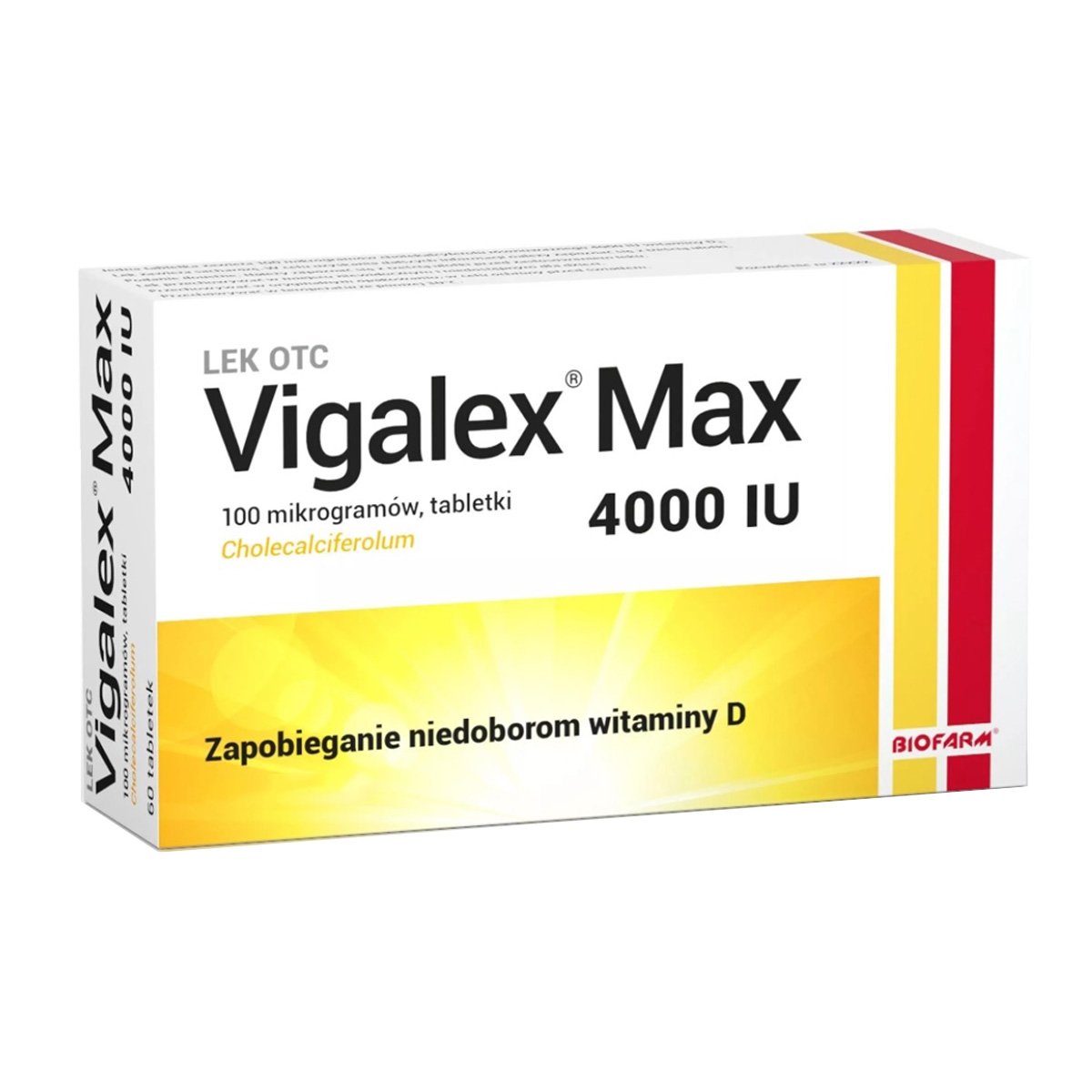 Vigalex Max 4000 IU Vitamin D3 Supplement - Naturima